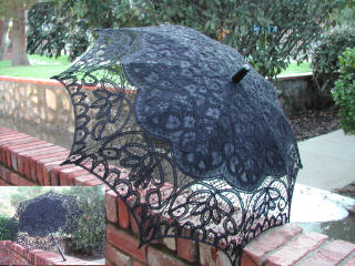 Lace-Parasols: "Claire" Classic Parasol