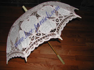 Lace-Parasols: "Victoria" Victorian Lace Parasol