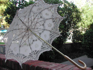 Lace-Parasols: "Juliet" Cloth Umbrella Parasol